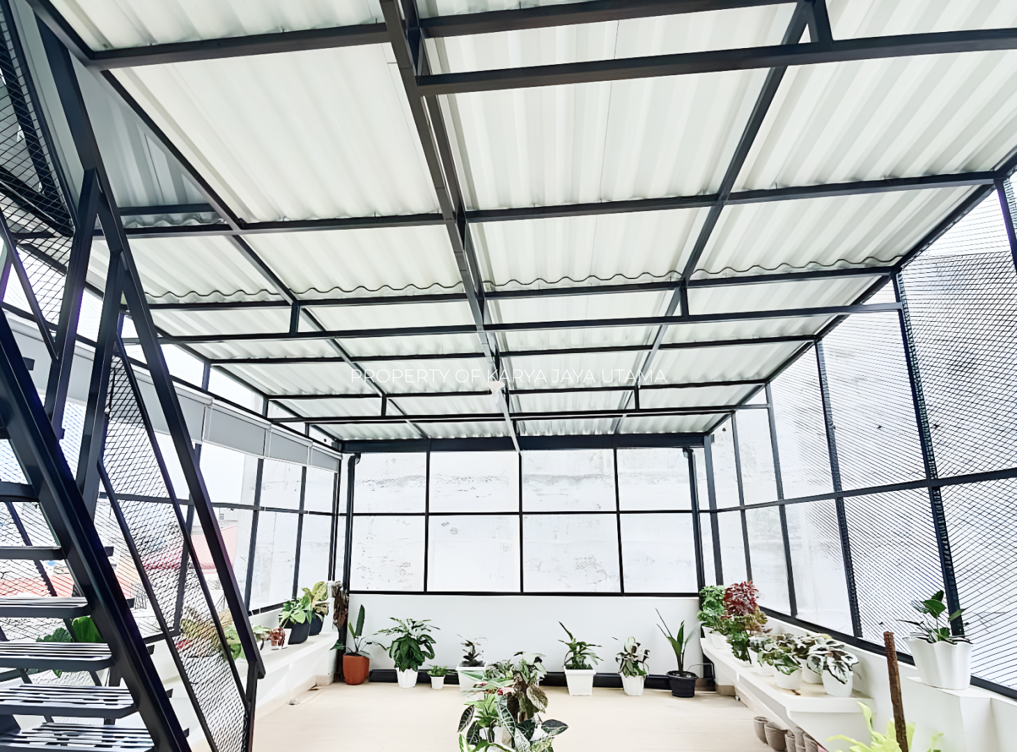 Proyek Atap uPVC Rooftop